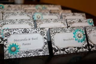 Swirls of Happy: DIY Food Place Cards