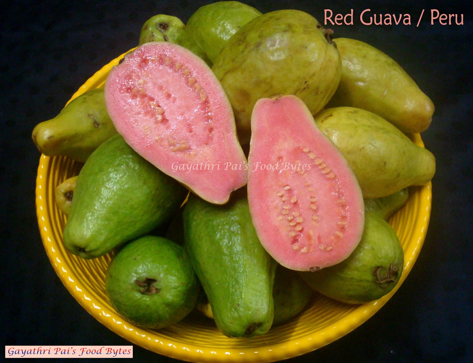 Gayathri Pai's Food Bytes: Red Guava / Peru / Amrud (Fruit) Jam.