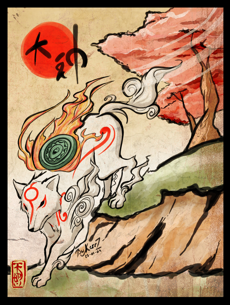 GAMING ROCKS ON: Game Art #5: Okami Showcase