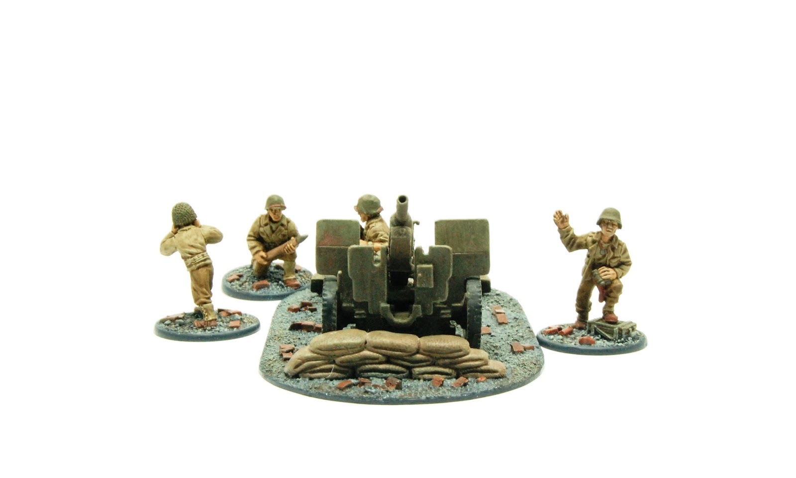 WrocWar: Bolt Action: US Army M2A1 105mm Howitzer