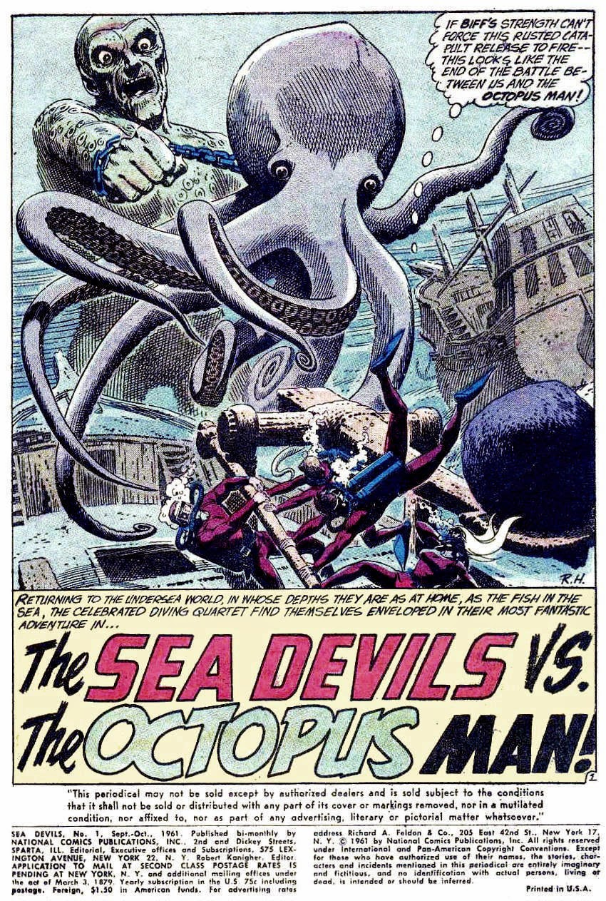 Ominous Octopus Omnibus: SEA DEVILS #1