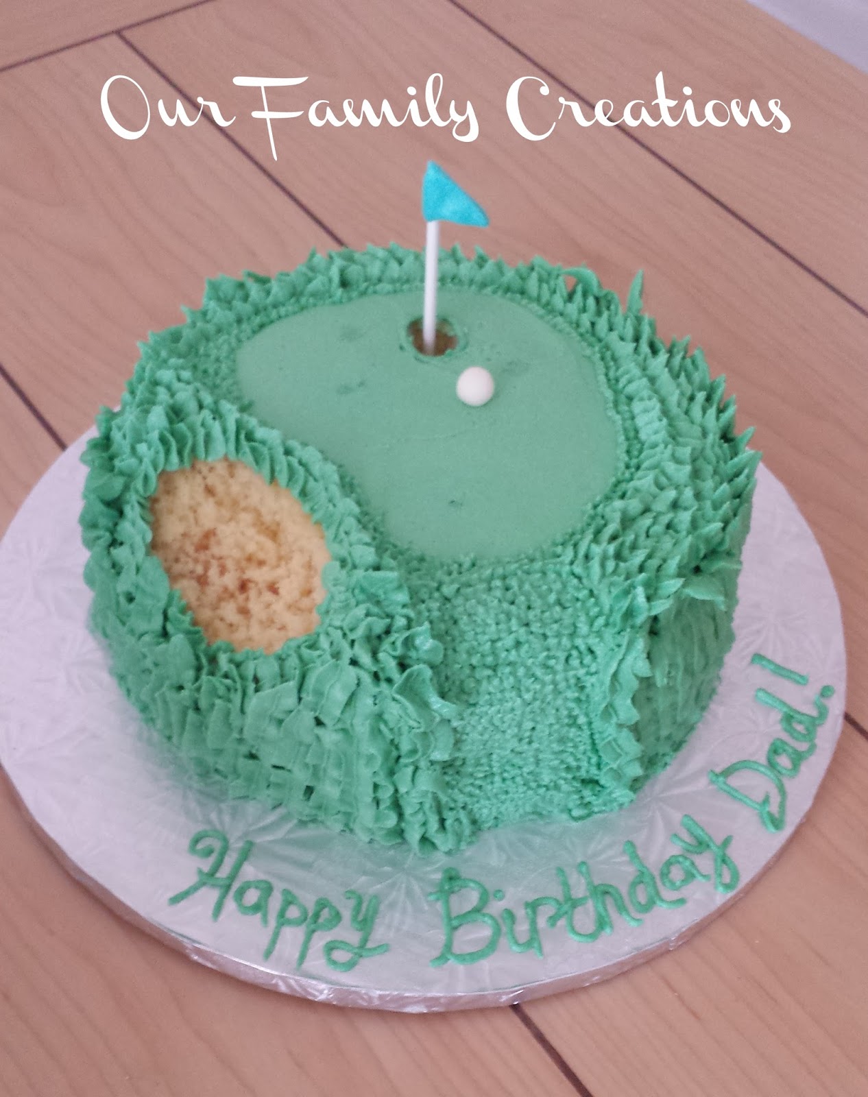Easy Golf Cake