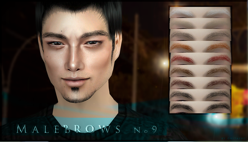 The Sims 2 Finds: Oritasho: Male Brows