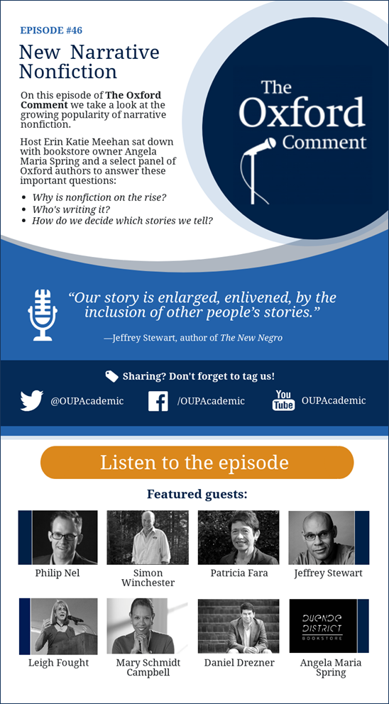 In Progress: Douglass Prize and The Oxford Comment