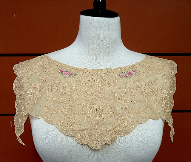 Vintage inspiration - 1920s lace collars - A Stitching Odyssey