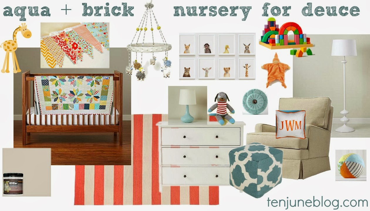 Ten June: Baby #2 Nursery Design