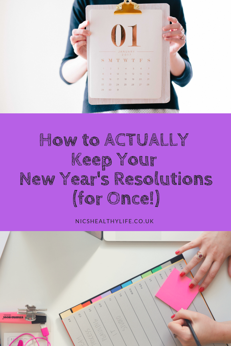 Seven Tips for Sticking to Your New Year's Resolutions