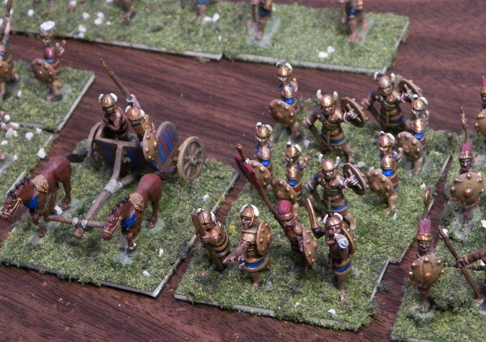 OvertheMountain Miniatures: I/28 Sea People DBA army