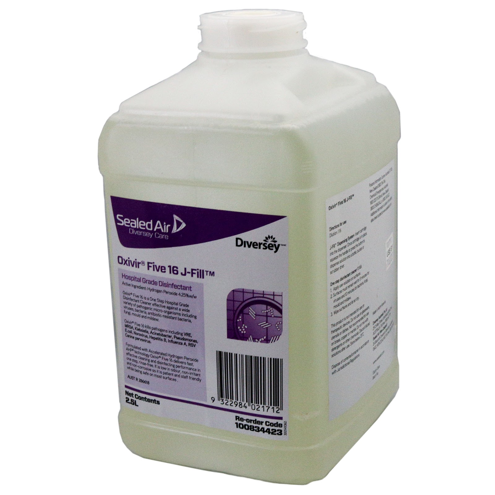 Survive the Elements: Diversey Oxivir Five 16 J-Fill Hospital Grade ...