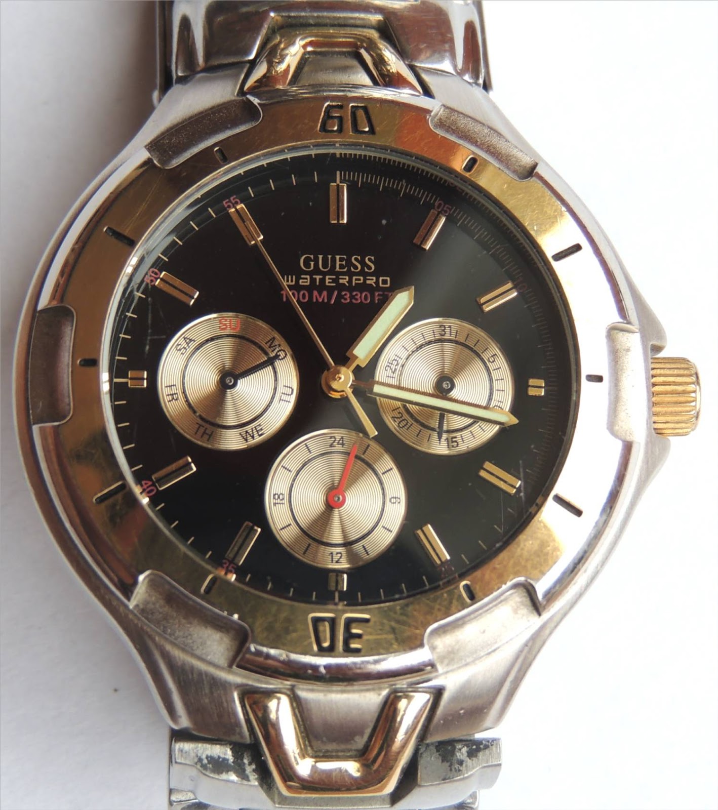 Janji Laku: Genuine GUESS Waterpro Gents Wristwatch