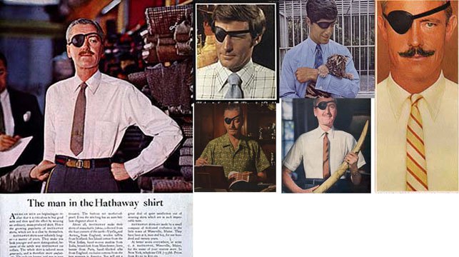 Great Copywriters: Man in the Hathaway Shirt Series of Ads