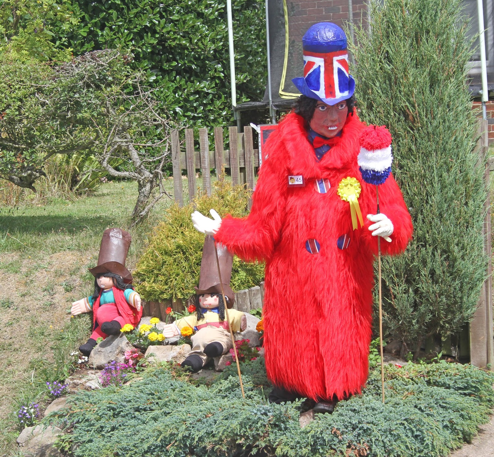 Simon and Karen Spavin: Muston Scarecrow Festival