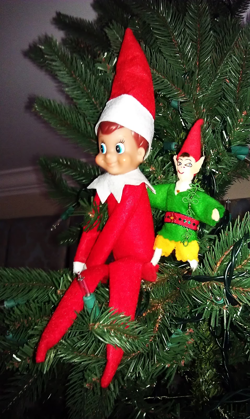 Ambitatterous: Meet 'Elfy'...from Elf on a Shelf