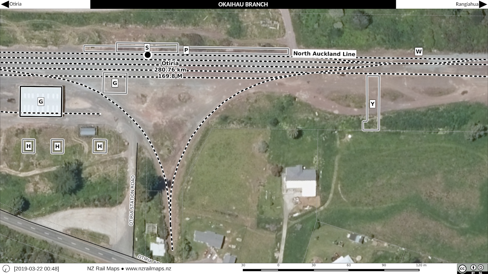 North Auckland Line [3A]: Okaihau Branch 1 – Otiria – New Zealand Rail Maps