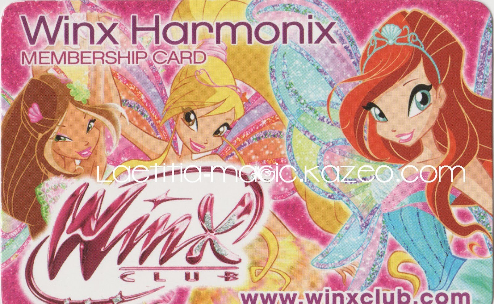 MagixJourney : Winx Club Harmonix Membership Cards!