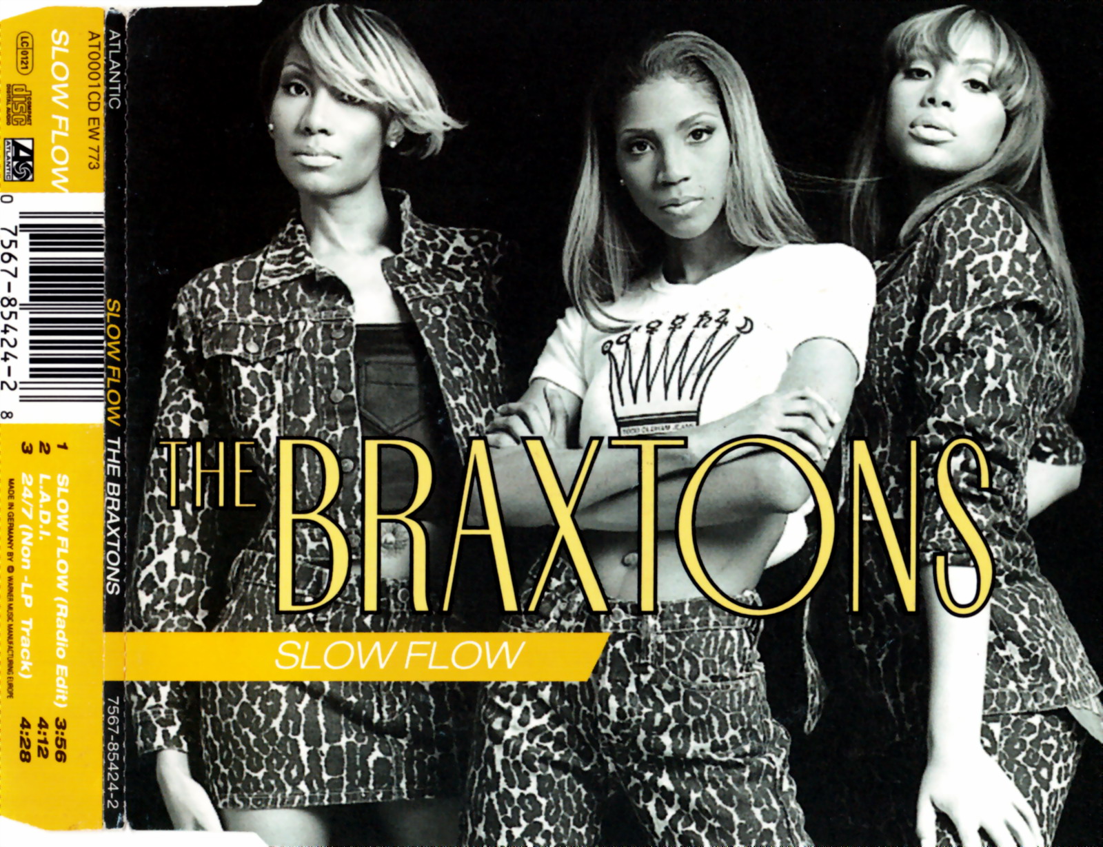 highest level of music: The Braxtons - Slow Flow-(German_CDS)-1996