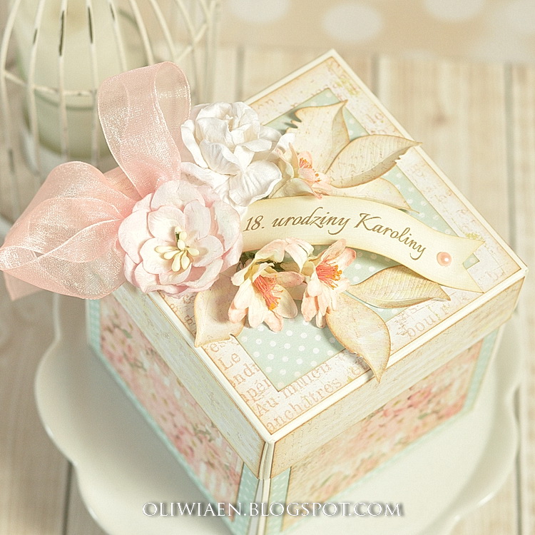 CraftHobby Oliwiaen: Wybuchowa osiemnastka / 18th Birthday Exploding Box