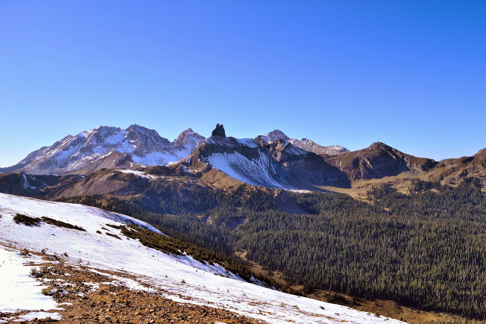 Hiking and Camping Southwest Colorado: Lizard Head Pass Trail / Blackface
