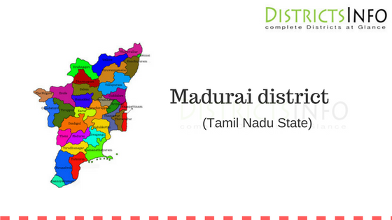 Madurai district With Talukas in Tamil Nadu State