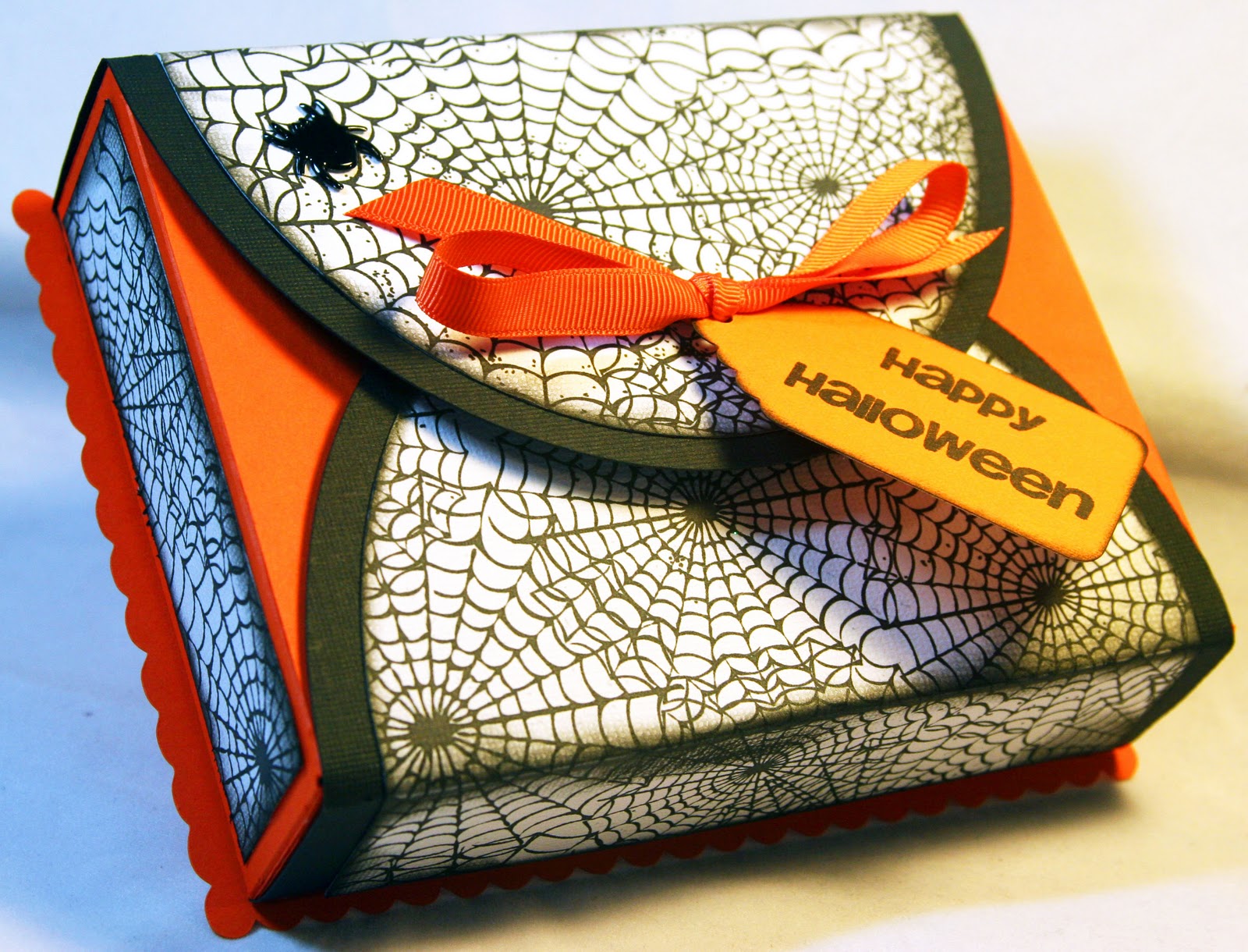 OBX Stamping & Crafting: Halloween Candy or Gift box