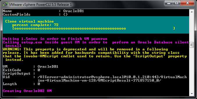 Hostile Coding Powercli Automate Oracle Db Install Using Invoke Vmscript
