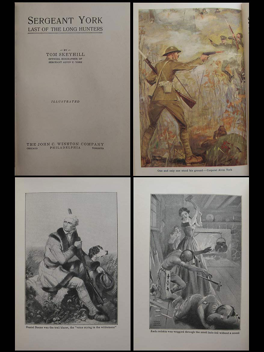 Isfive Antiquarian Books: 1930 SERGEANT ALVIN C. YORK, LAST OF THE LONG ...