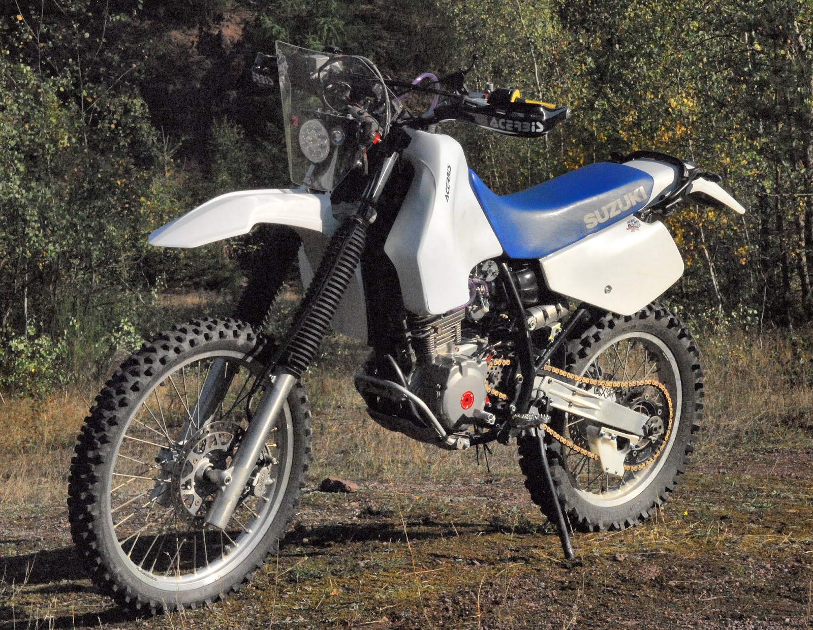 Der SUZUKI DR RALLYE & DR CUSTOM BIKE BLOG: Eine neue (Rallye) DR 350 ...