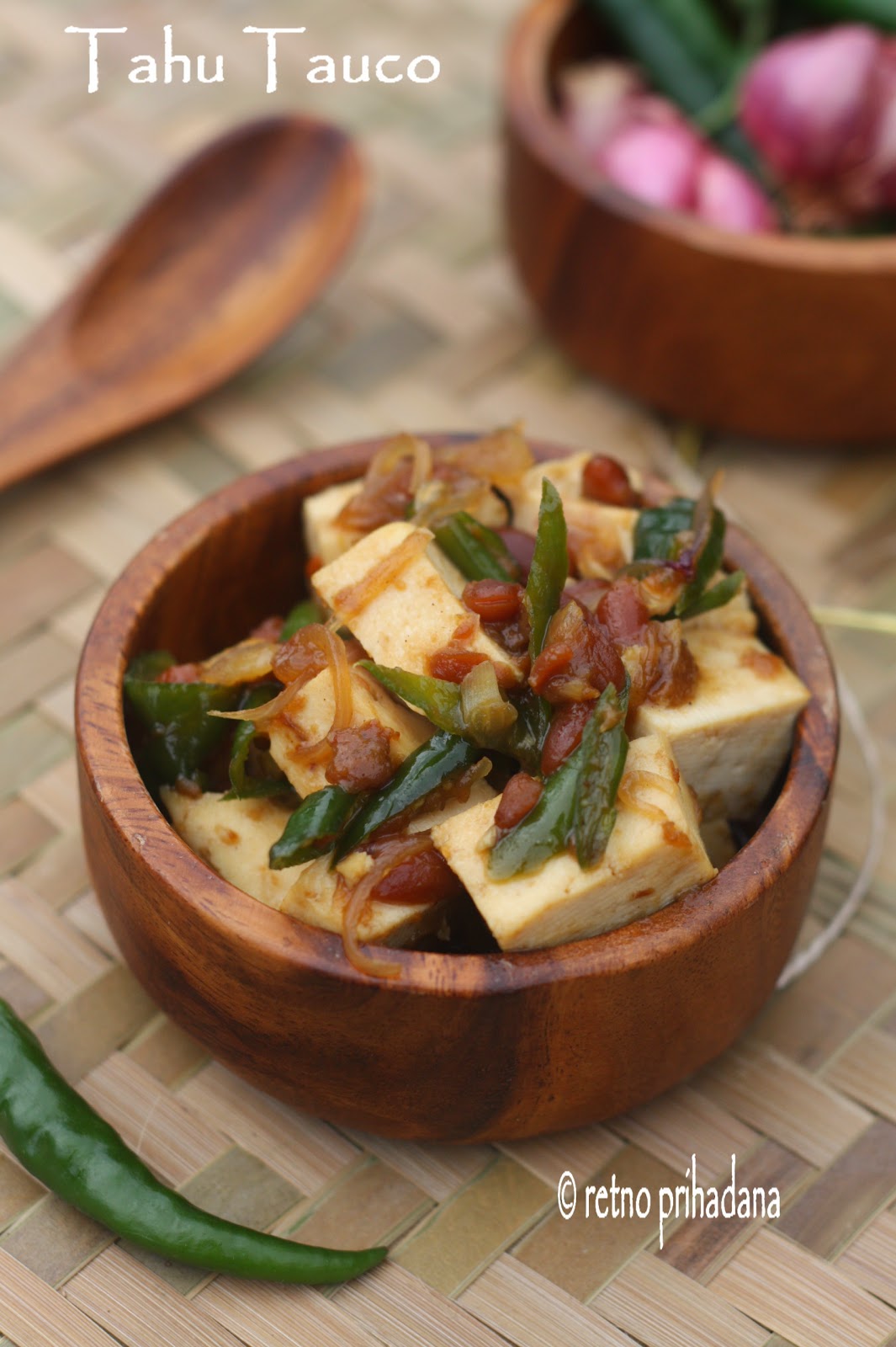 Kedai Hamburg: Tahu Tauco/Tofu with soya bean sauce