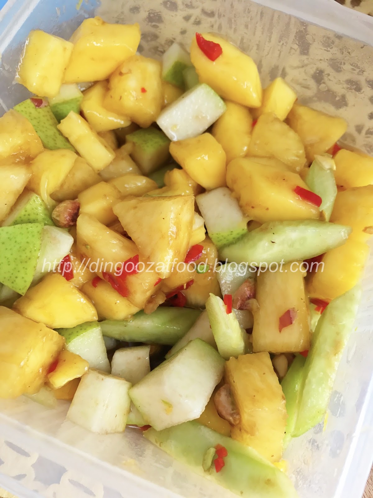Miki's Food Archives : Fruit Salad With Homemade Tamarind Dressing ...