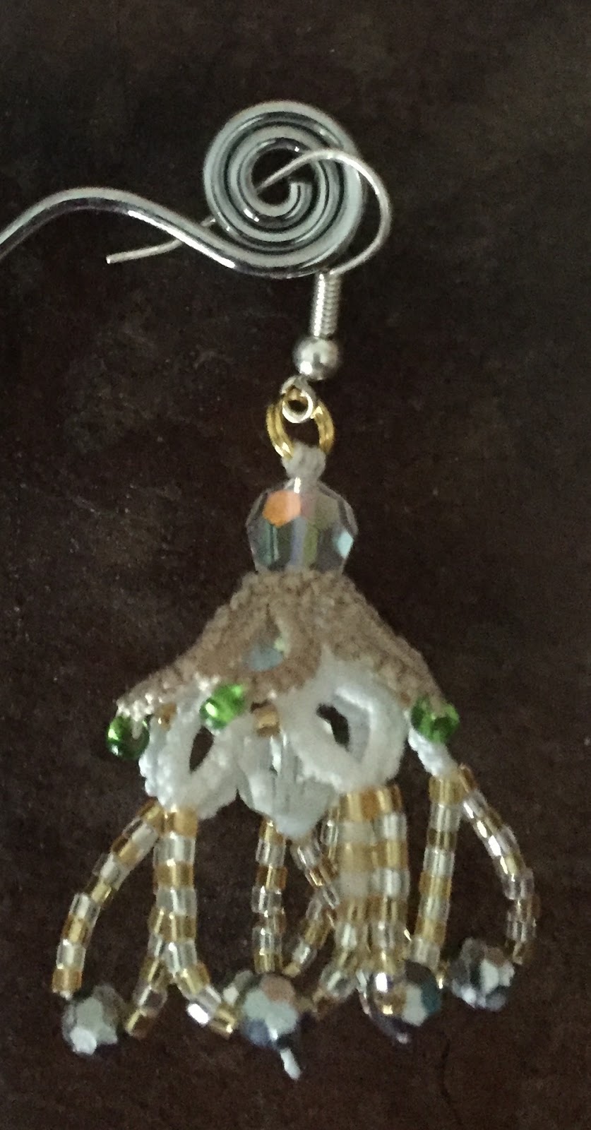 Tatting and not a lot else!: New earrings