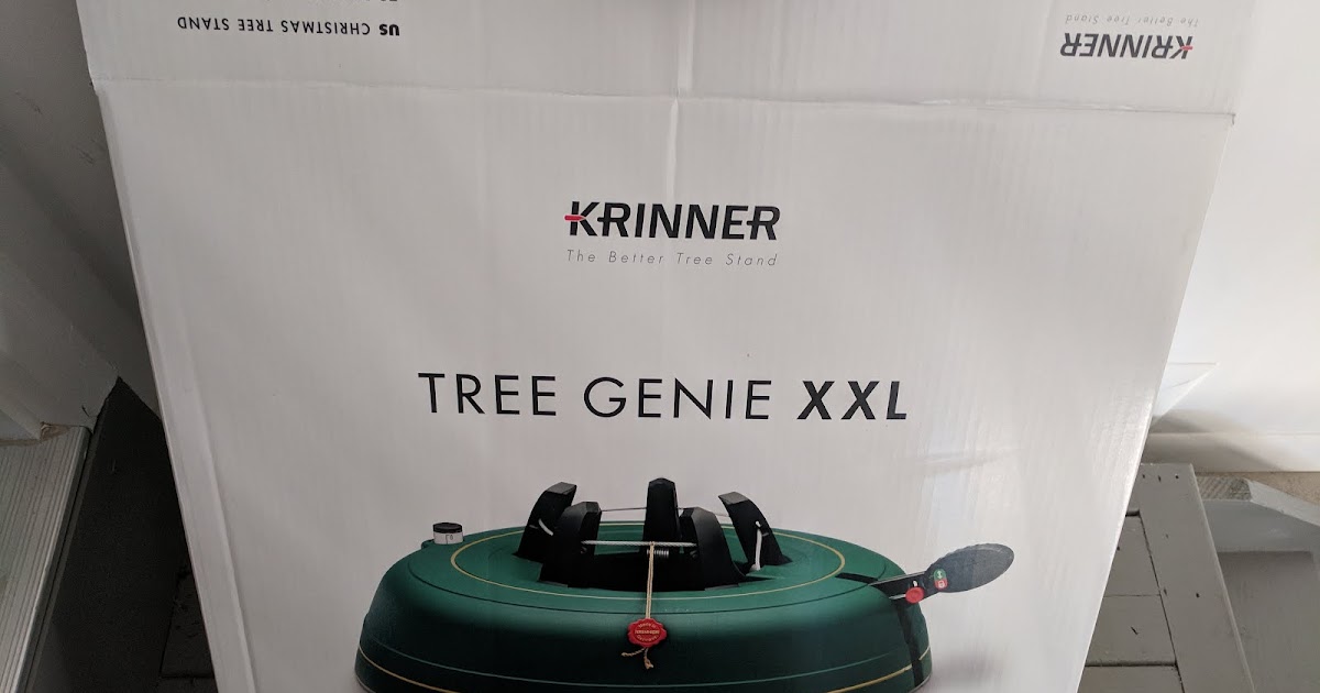 Krinner Tree Genie XXL - Game Changer for Christmas Tree Stands