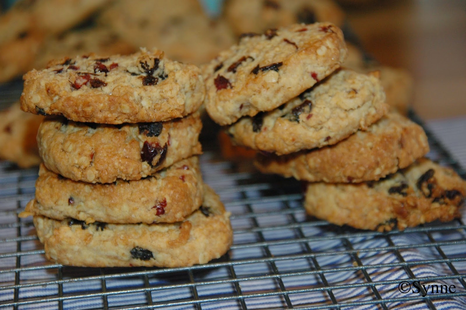 ganske enkelt: Havrecookies med rosiner