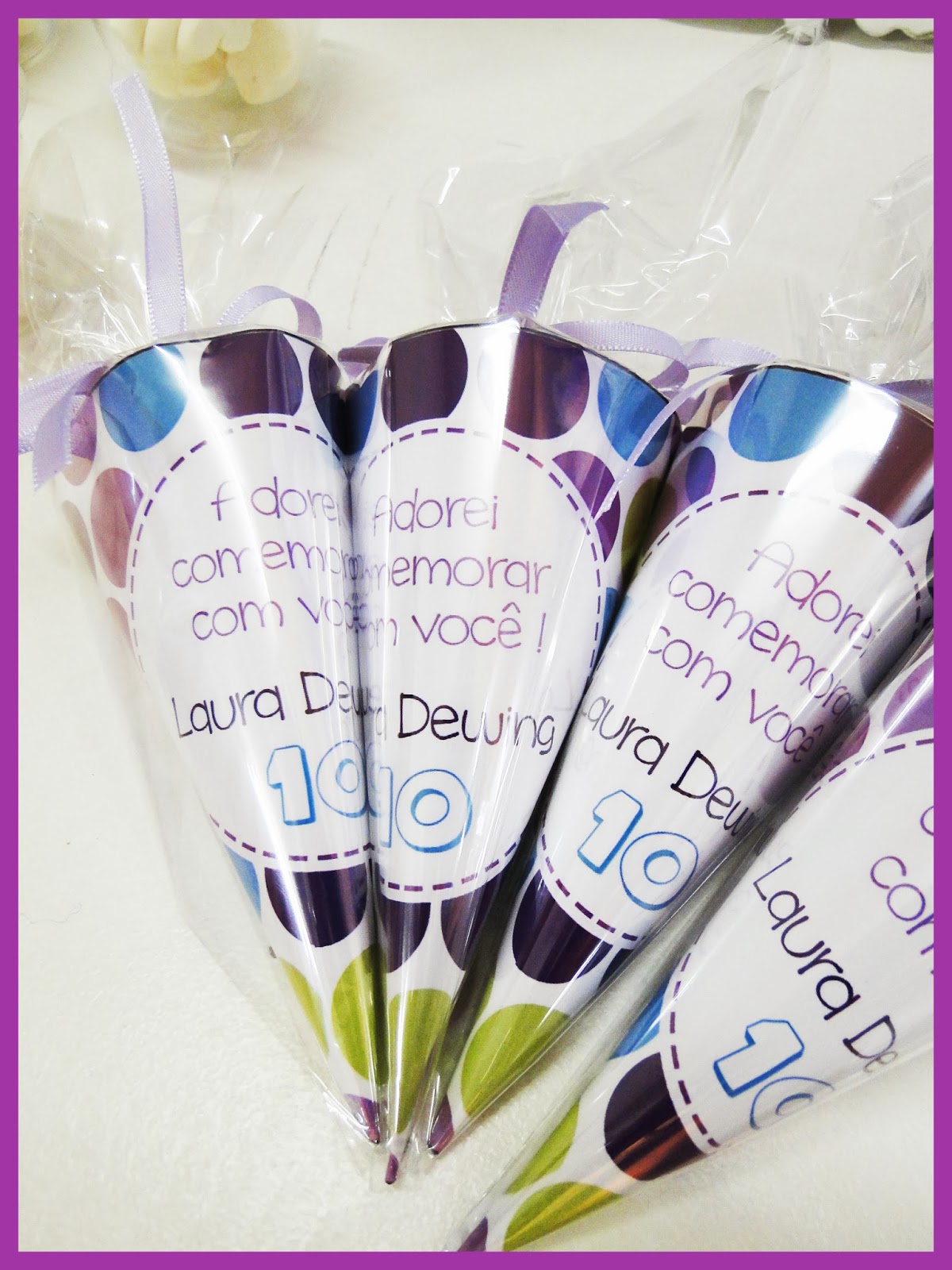 Festejar Ateliê de Festas e Lembrancinhas: Violetta para Laura Dewing