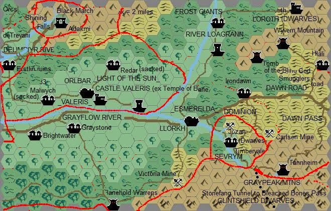 Forgotten Realms: Loudwater, Princes of the Apocalypse: Faerun North ...