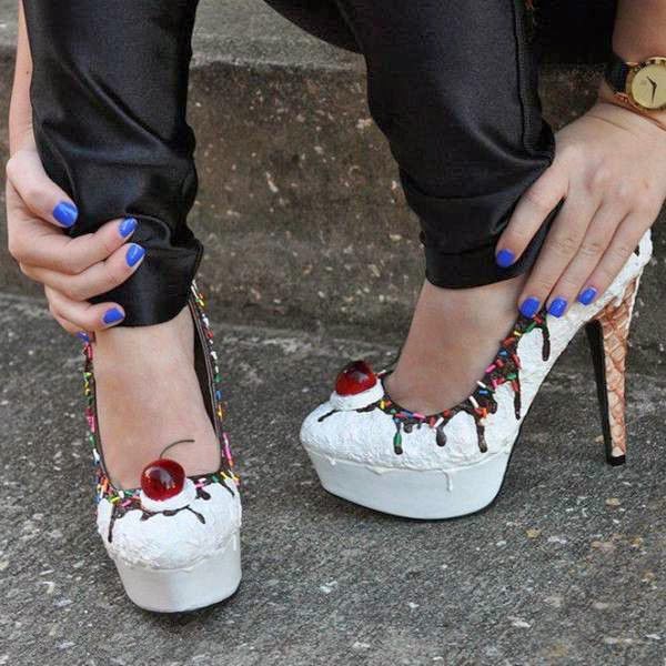 Foods: Delicious Footwear (Heel Shoes) for the Sweet Tooth