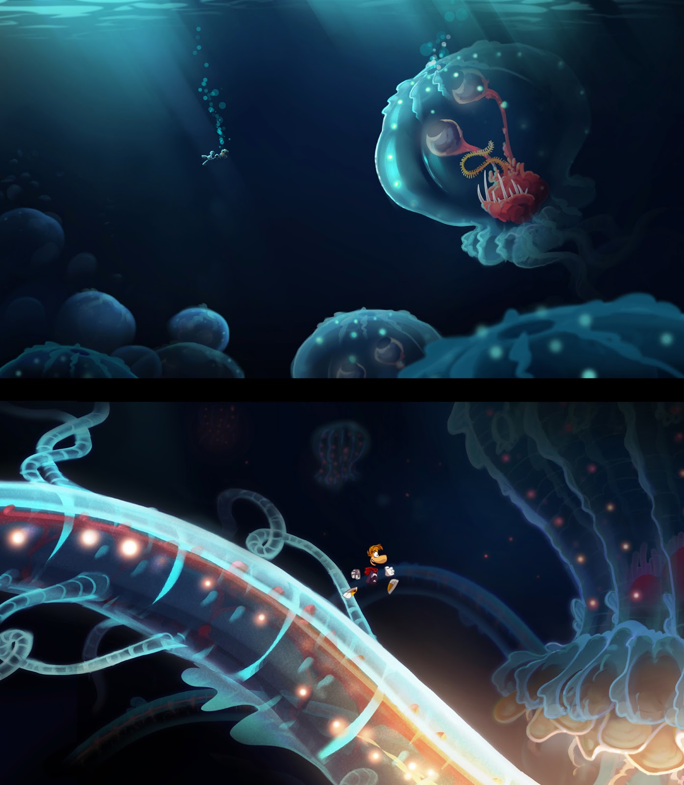 Visual development : RAYMAN LEGENDS