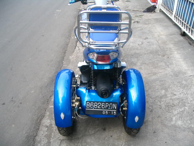 Oracle Modification Concept: Yamaha MIO RODA 3 pesanan Mr. Ahmad ...