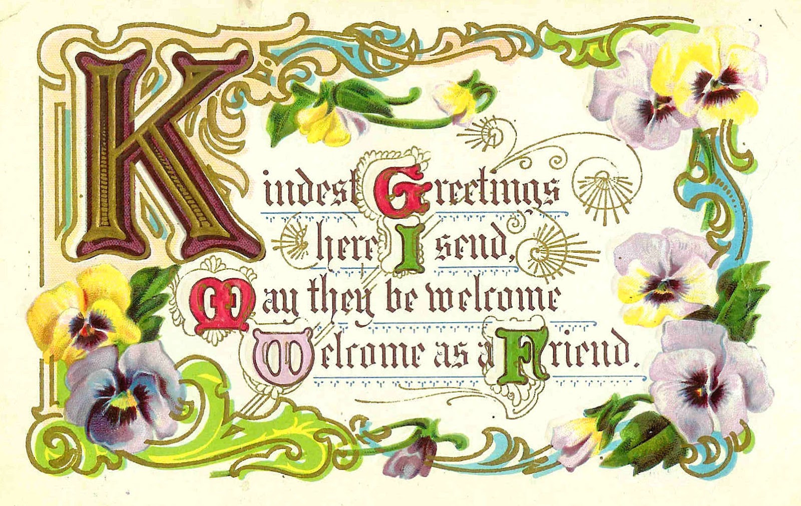 Antique Images Vintage Postcard Graphic Flower Pansy Clip Art On Antique Images Vintage Postcard Graphic Flower Pansy Clip Art On