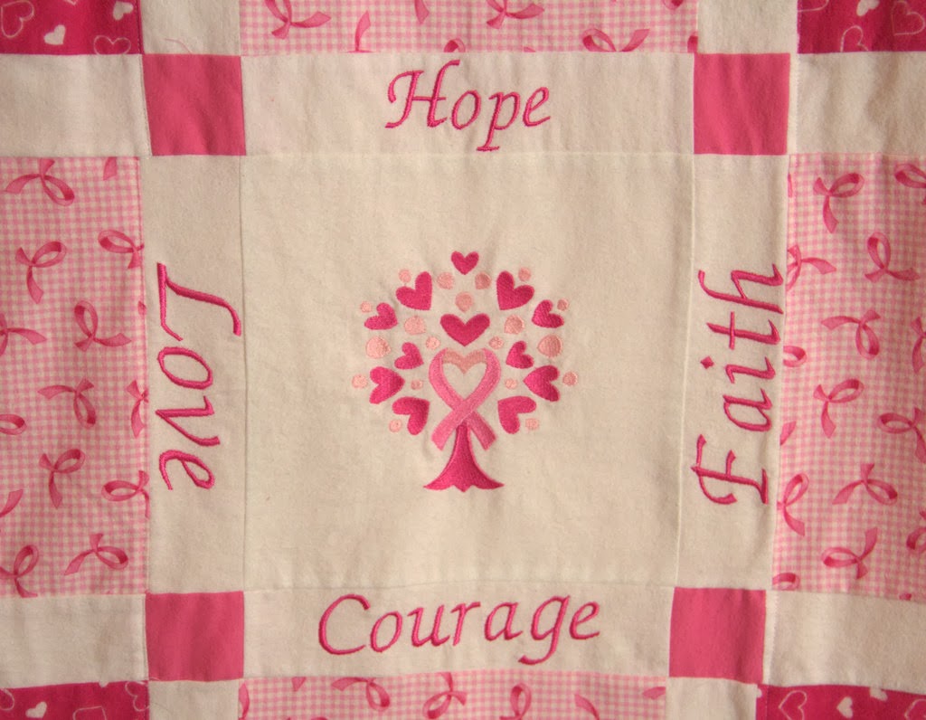 Quilt of Hope ~ In This Together, Breast Cancer Support