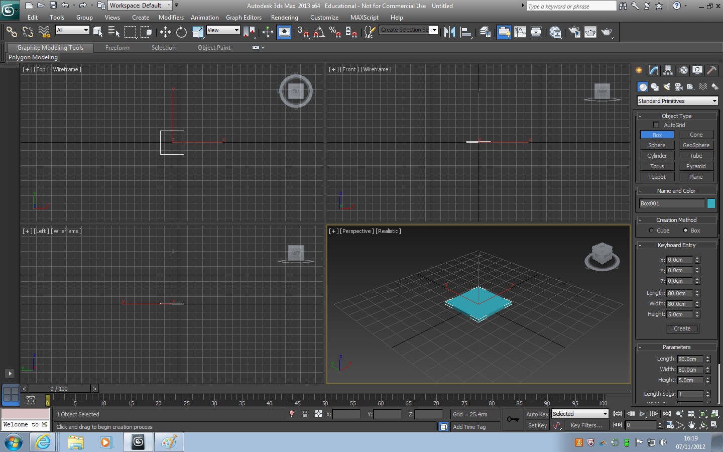 Unit 66: Box Modelling a monitor
