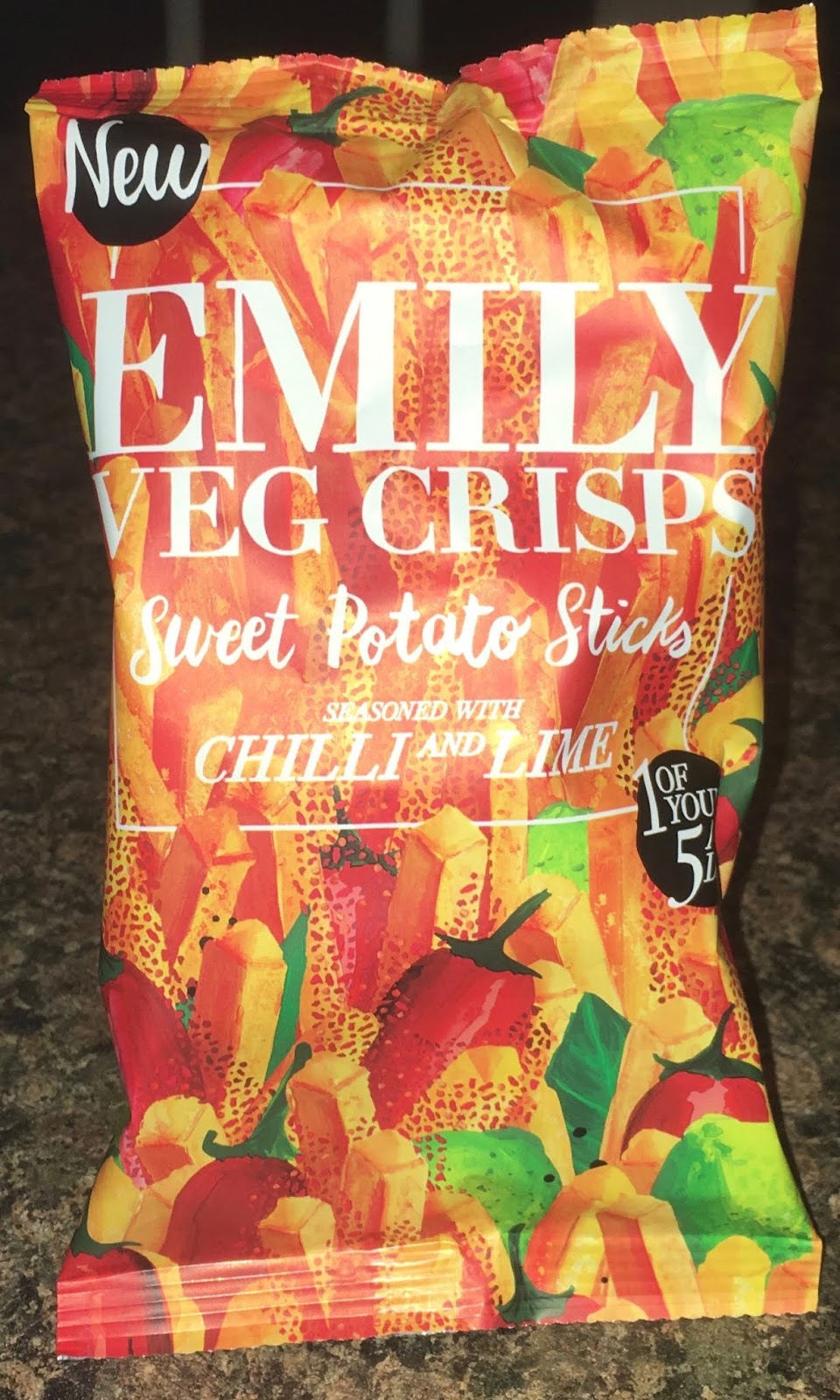 FOODSTUFF FINDS: Emily Veg Crisps Sweet Potato Sticks Chilli and Lime ...