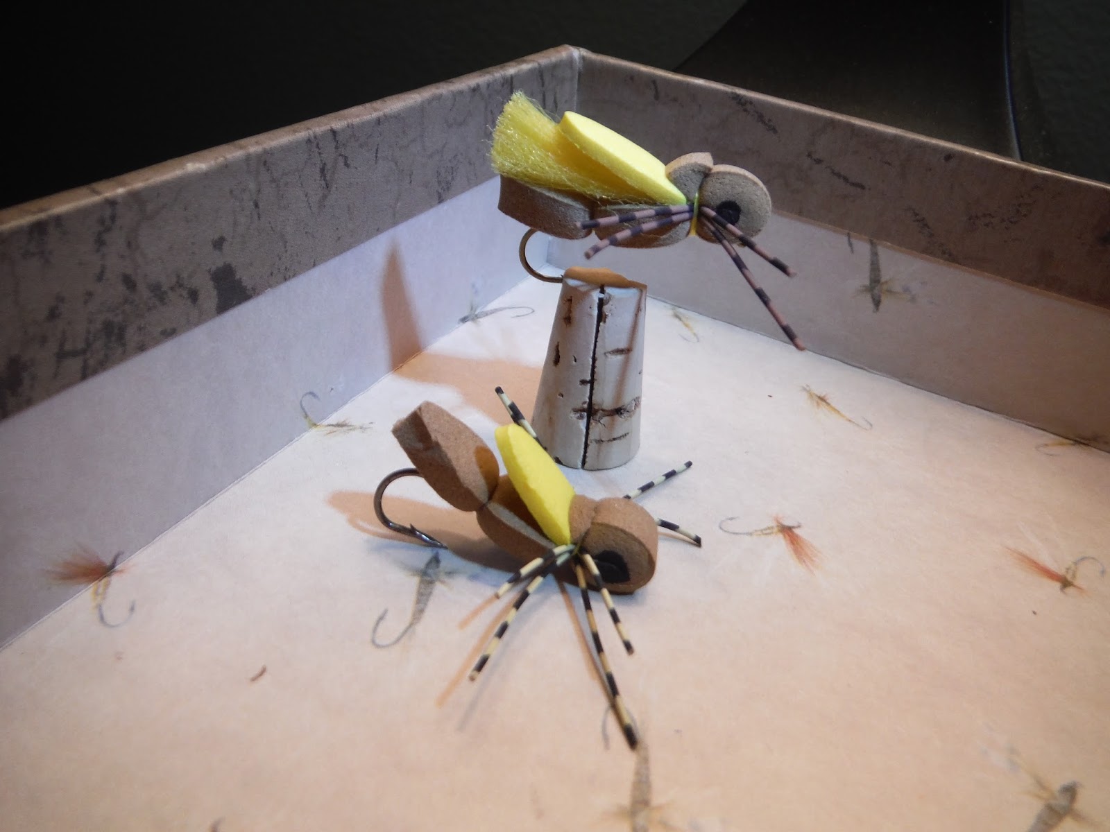 BUGGIN' OUT.: Fly Tying Instructions - Brown Evazote Hopper