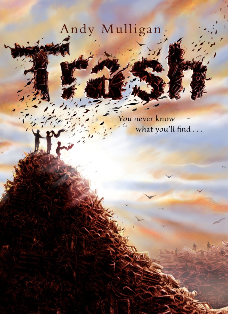 The Reading Lion: Trash by Andy Mulligan