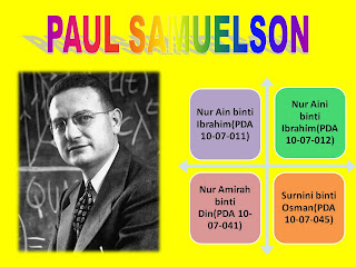 PAUL SAMUELSON ~ Economics