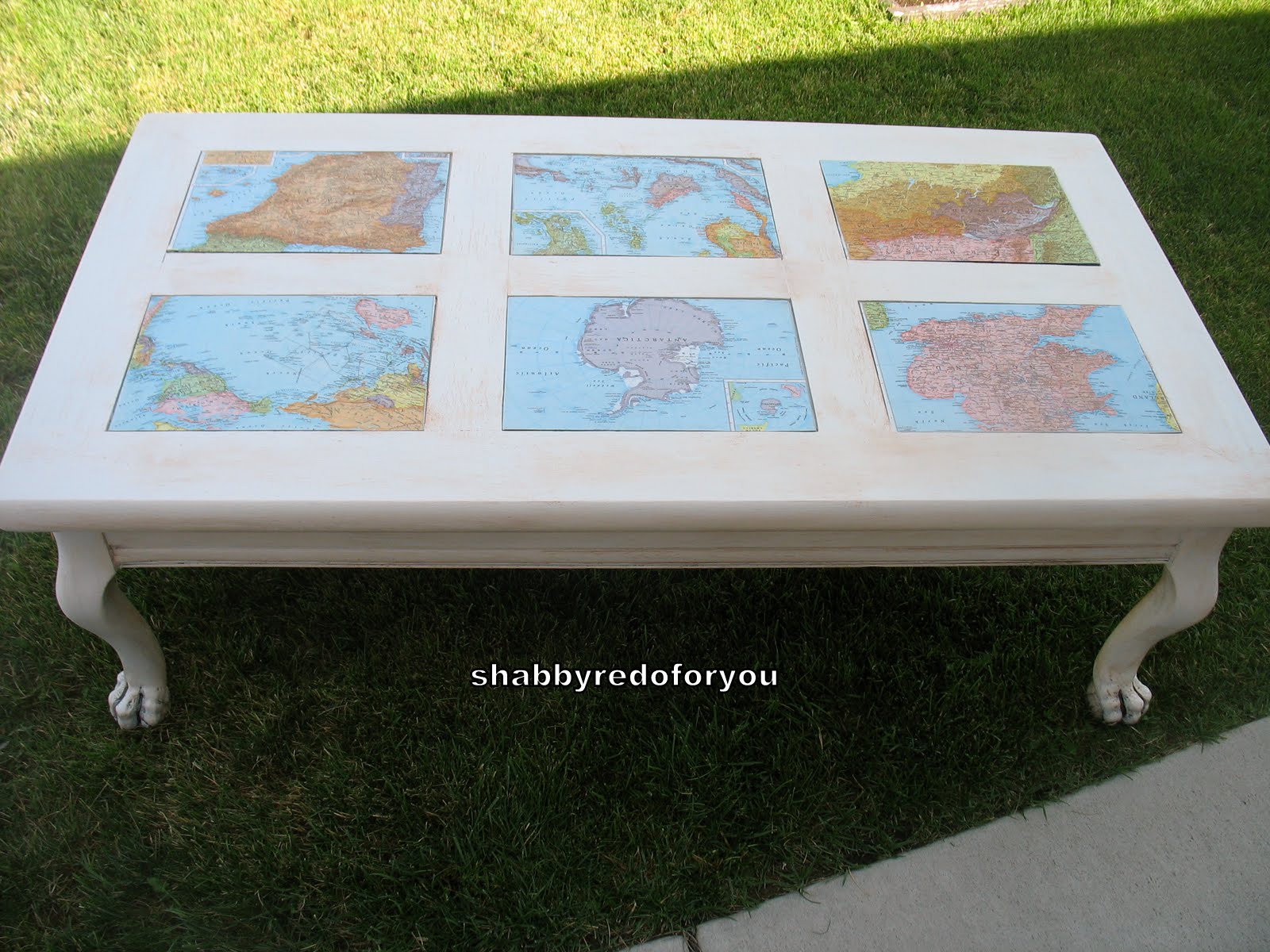 Map Decoupage Tables