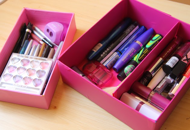 DIY sminkes doboz