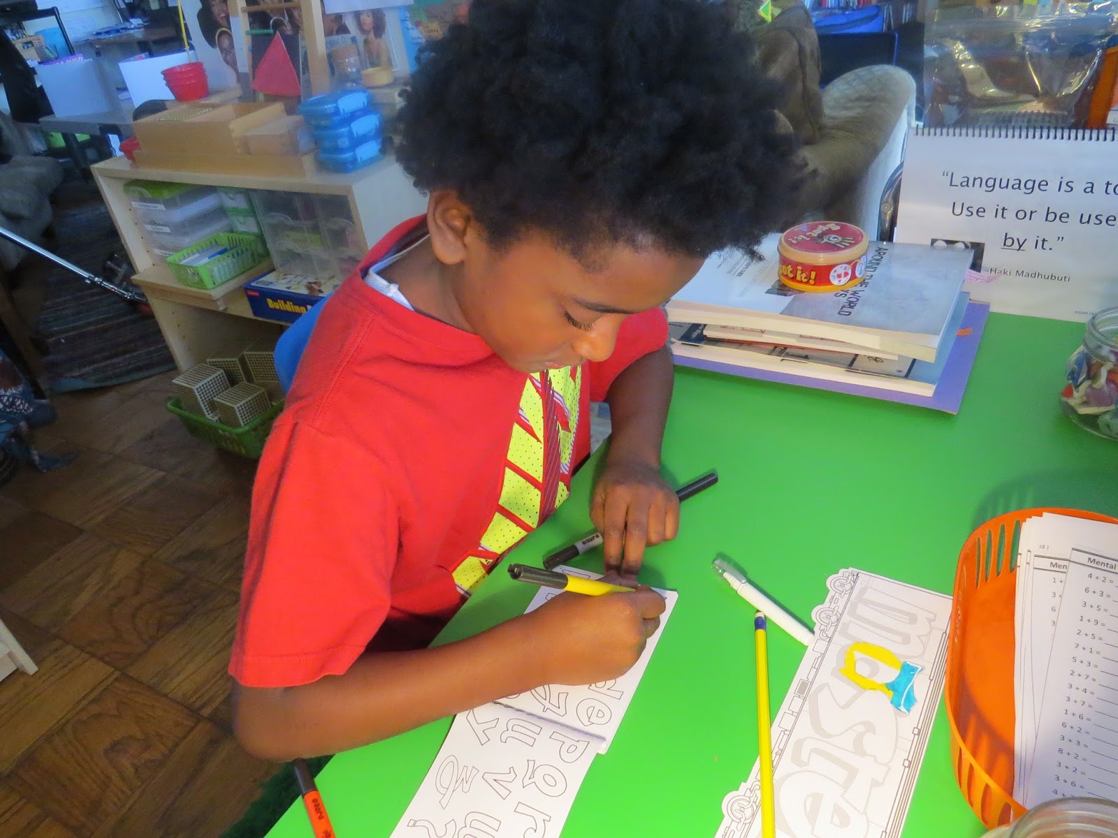 Chocolate Covered Boy Joy: Graffiti Art Lessons with Draw Tags