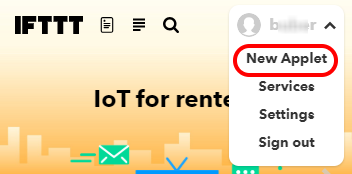 Webduino使用LINE自訂積木(一)：IFTTT