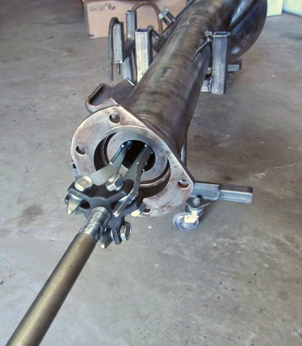 Rear Axle cleaning, painting, and reassembly