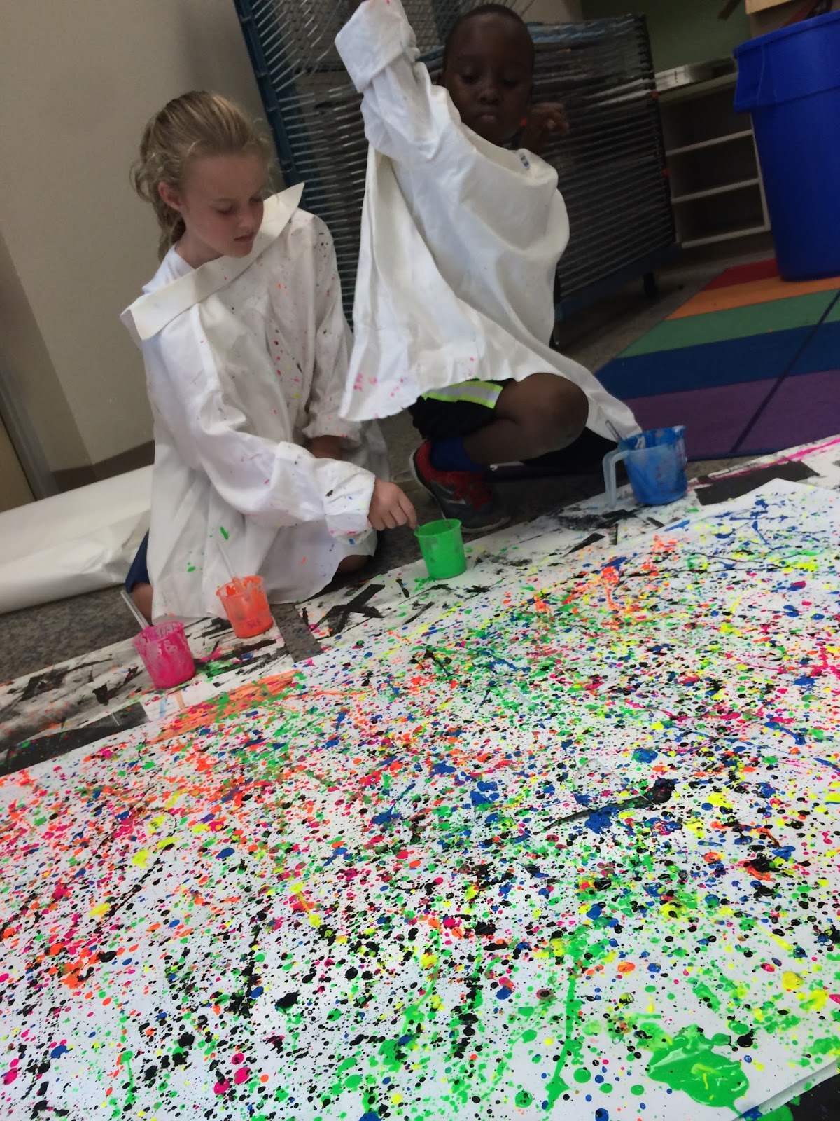 smART Class: Splatter Paint Innitials